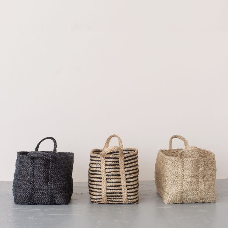 Small Fair Trade Jute Baskets: Versatile & Stylish Storage – Will & Atlas